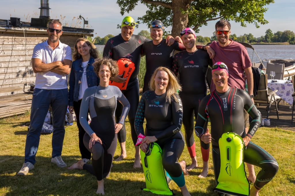 Yellowtail Conclusion takes on the IJsselmeer for Swim4Brains